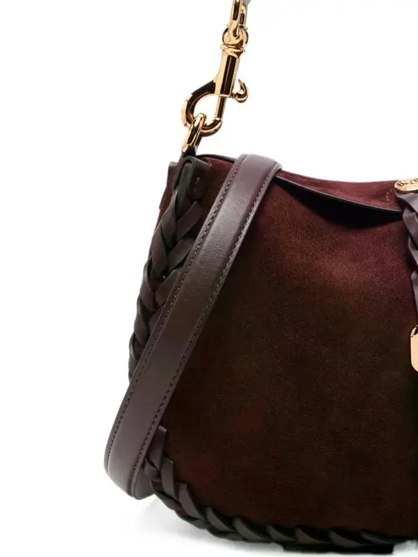 Etro Braided Suede Shoulder Bag