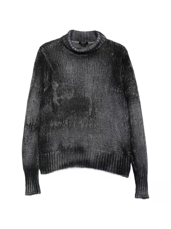 Avant Toi Chunky-knit Roll-neck Sweater - Grey