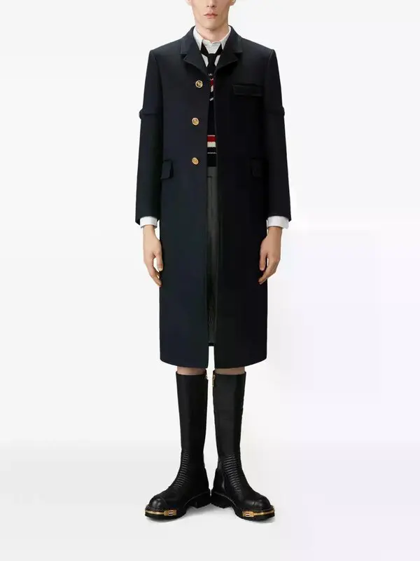 Thom Browne Cashmere Chesterfield Overcoat