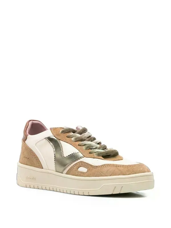 Victoria Beckham Panelled Leather Sneakers