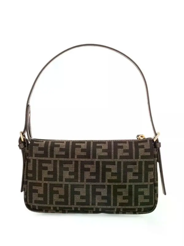 Fendi Small Ff Zucca Jacquard Shoulder Bag