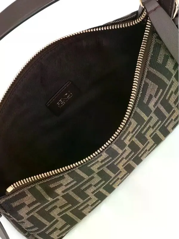 Fendi Small Ff Zucca Jacquard Shoulder Bag