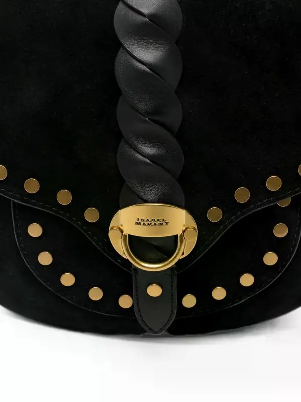Isabel Marant Étoile Altay Stud-embellished Shoulder Bag