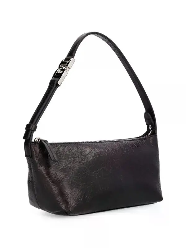 Fendi Vanity Pouch Small Crackled Leather Bag