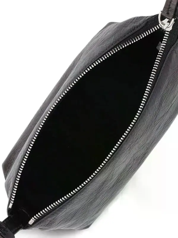 Fendi Vanity Pouch Small Crackled Leather Bag