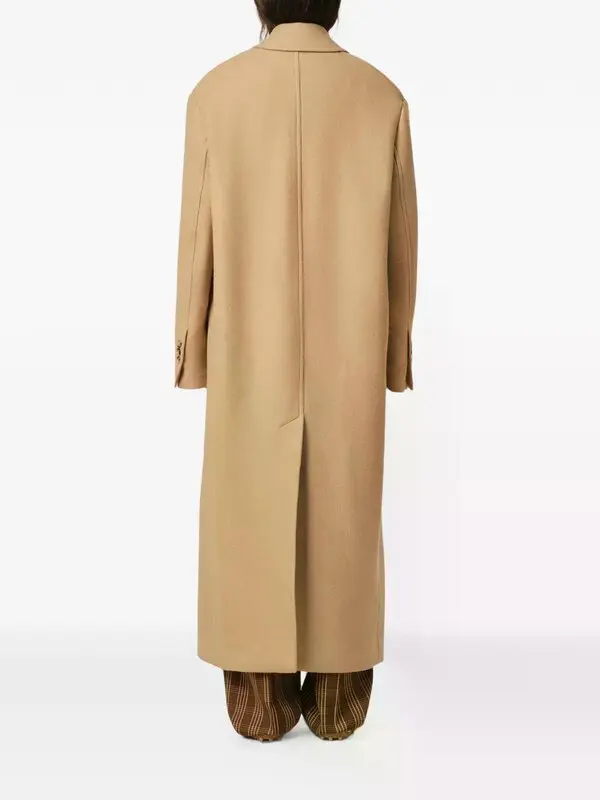 AMI Paris Long Double-breasted Wool Coat