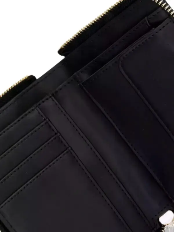 Moschino Logo-embossed Zip-around Wallet