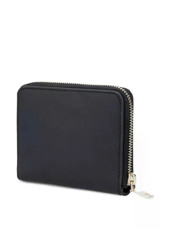 Moschino Logo-embossed Zip-around Wallet