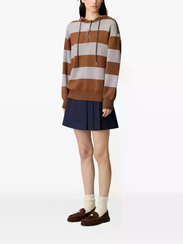 Claudie Pierlot Striped-pattern Hoodie