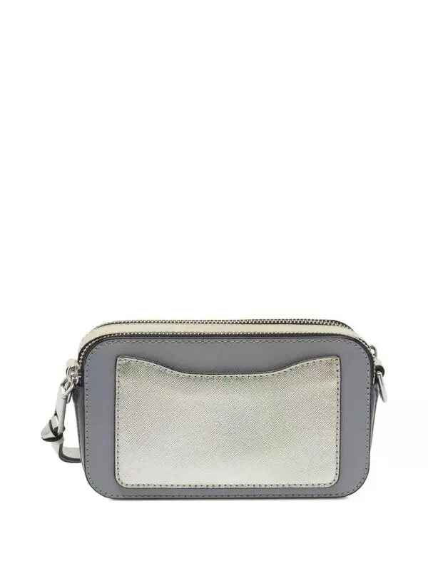 Marc Jacobs Saffiano Leather Snapshot Camera Shoulder Bag - Grey