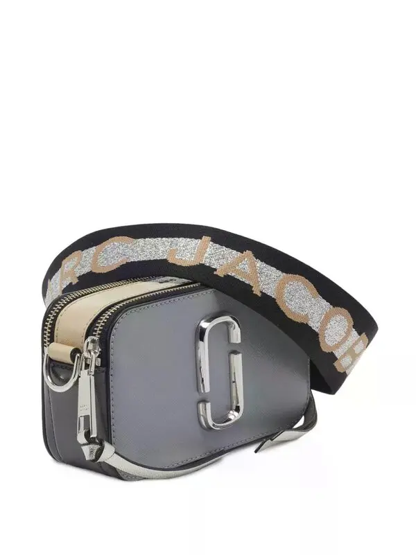Marc Jacobs Saffiano Leather Snapshot Camera Shoulder Bag - Grey