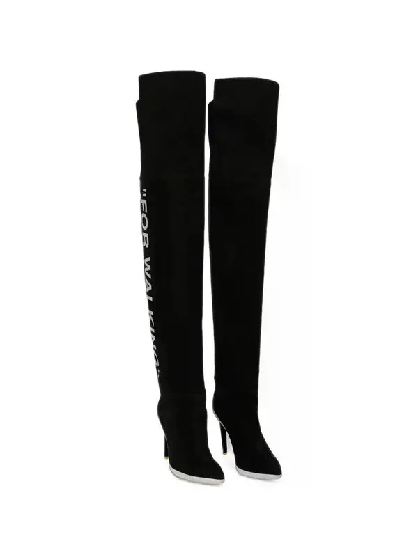 Off-White For Walking Over-the-knee Boots