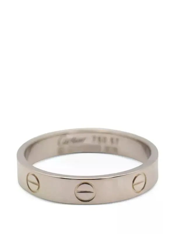 Cartier 2010s Love Ring - Silver