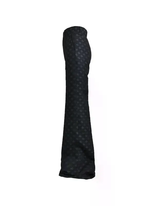 Amiri Ma Quad Jacquard Flared Trousers