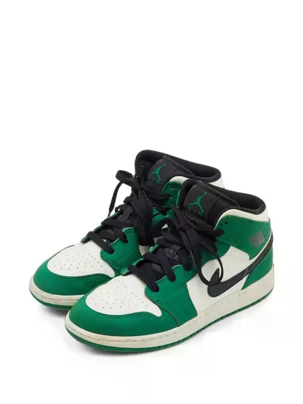 JORDAN Air 1 Mid Sneakers - Green