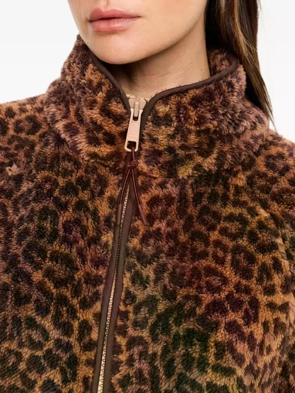 The Upside Harlow Leopard-print Sweater