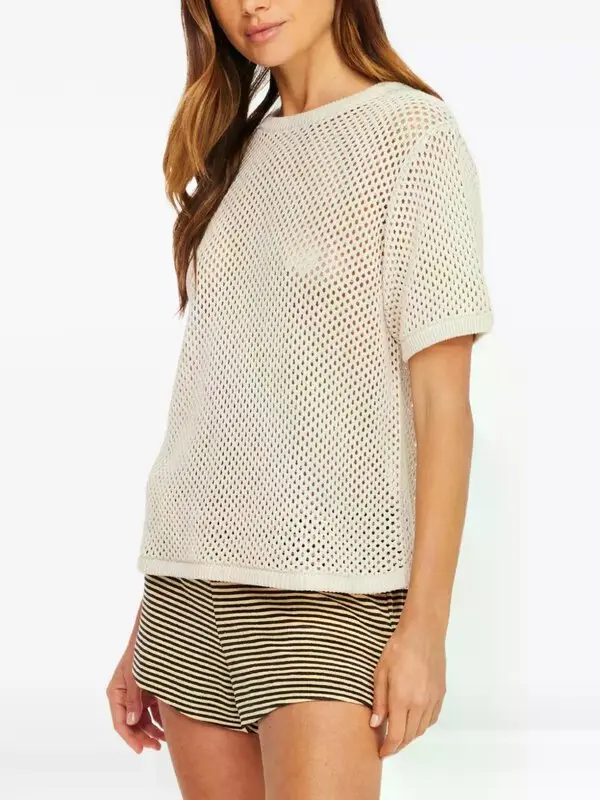 The Upside Casey Open-knit T-shirt