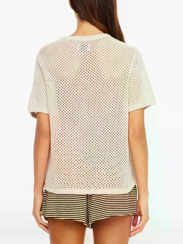 The Upside Casey Open-knit T-shirt