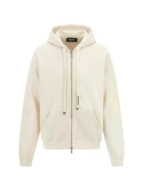 Dsquared2 Zip-up Drawstring Hoodie