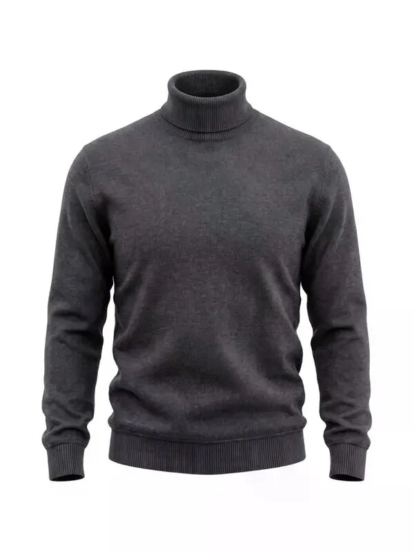 Altea Roll-neck Wool Sweater - Grey