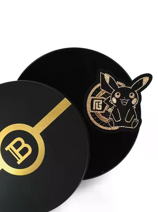 Balmain Pokémon Pikachu Strass-embellished Brooch - Black