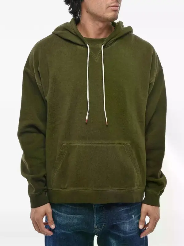 Dsquared2 Relaxed-fit Drawstring Hoodie - Green
