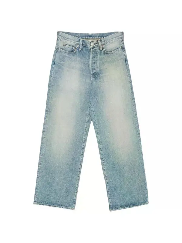 SSSTEIN Washed-effect Loose-fit Jeans