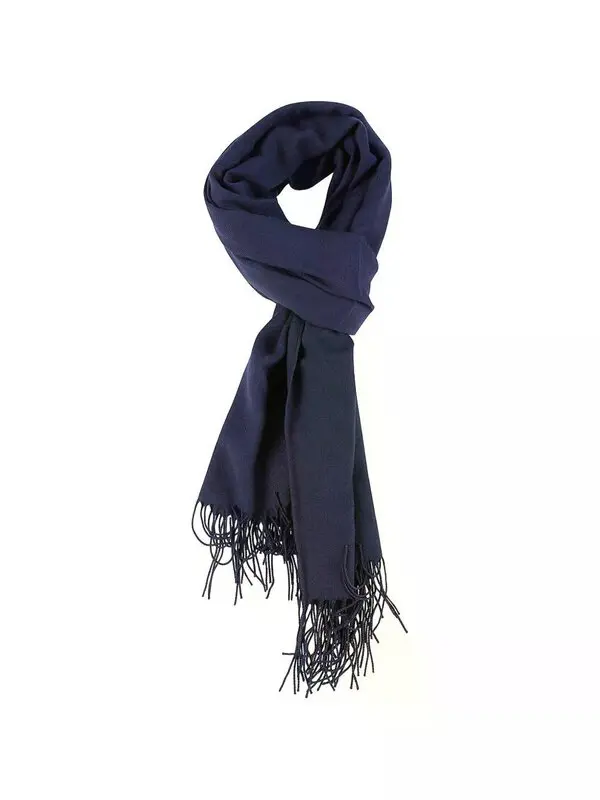 Emporio Armani Fringed-edge Scarf