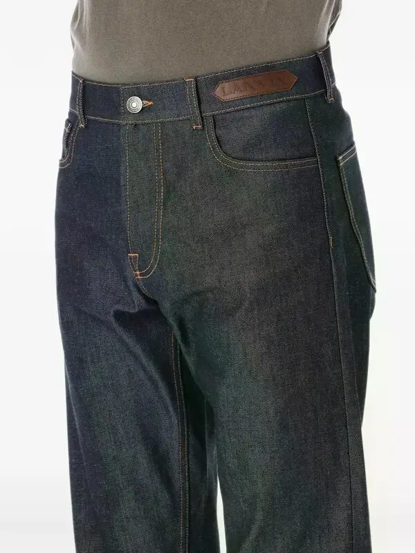 LANVIN Straight-leg Denim Pants