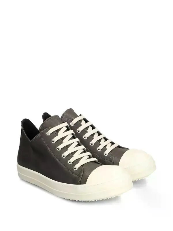 Rick Owens Leather Toe-cap Sneakers