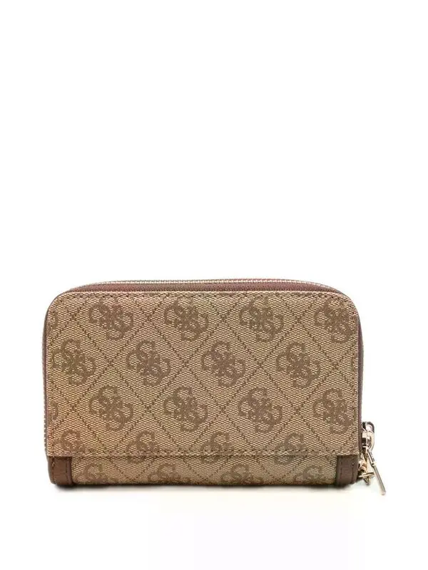 Guess Logo-monogram Zip-around Wallet