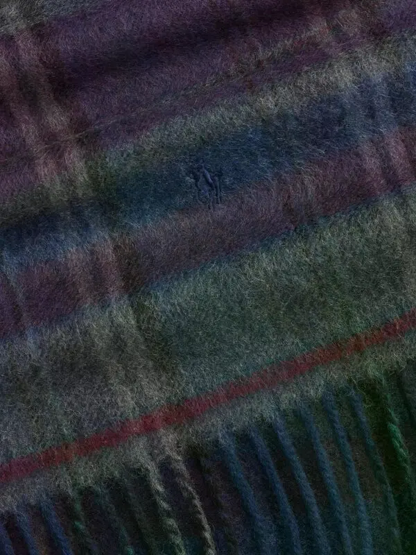 Polo Ralph Lauren Plaid-patterned Scarf