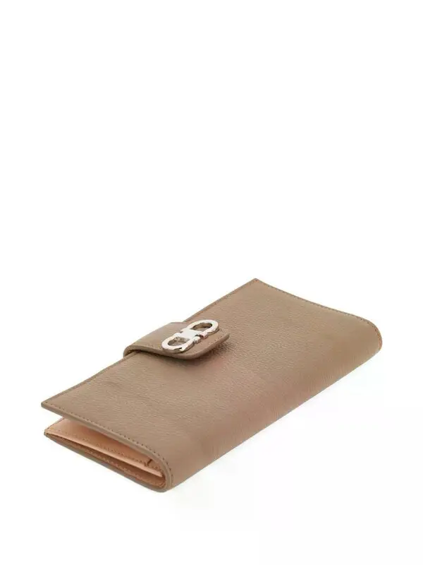 FERRAGAMO Double Gancini Continental Wallet