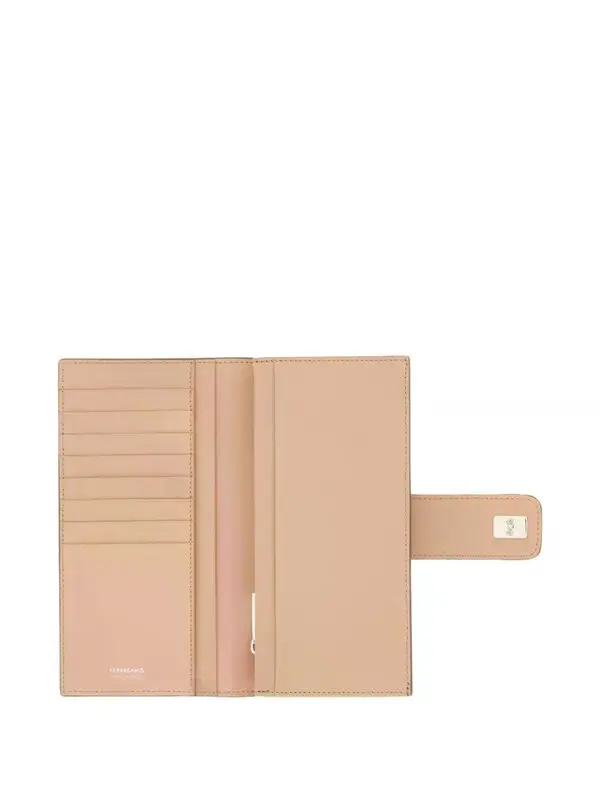 FERRAGAMO Double Gancini Continental Wallet