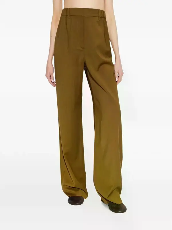 Max Mara Wide-leg Trousers - Brown