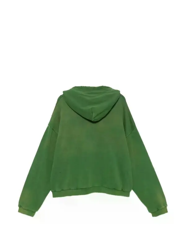 FOUND Distressed Zip-up Hoodie