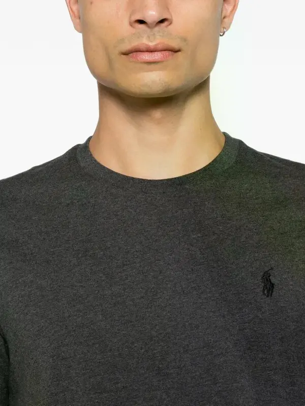 Polo Ralph Lauren Logo-embroidered T-shirt - Grey