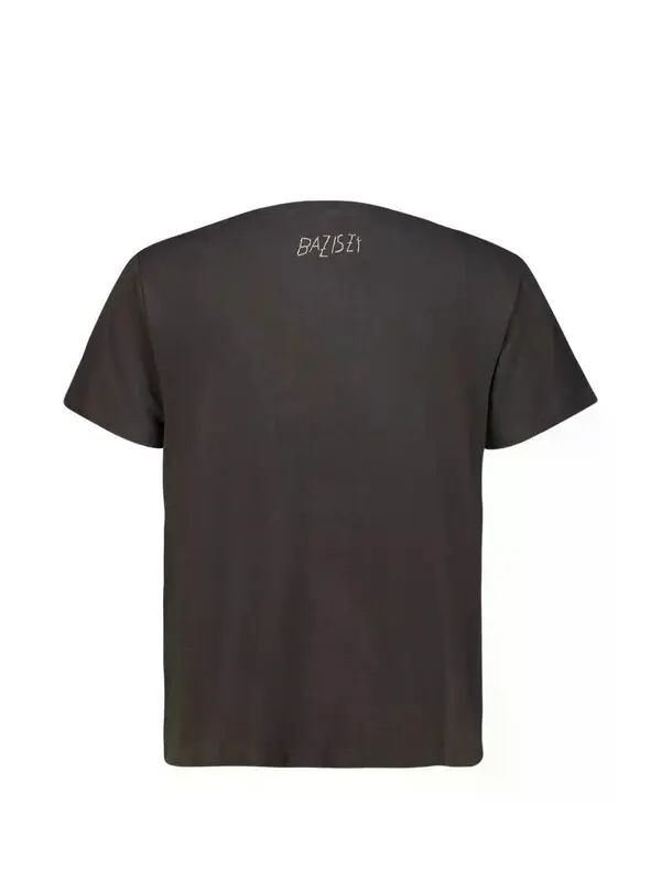 BAZISZT Donkey-embroidered T-shirt