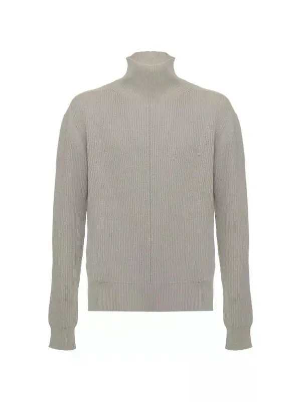 Rick Owens Ribbed-knit High-neck Sweater