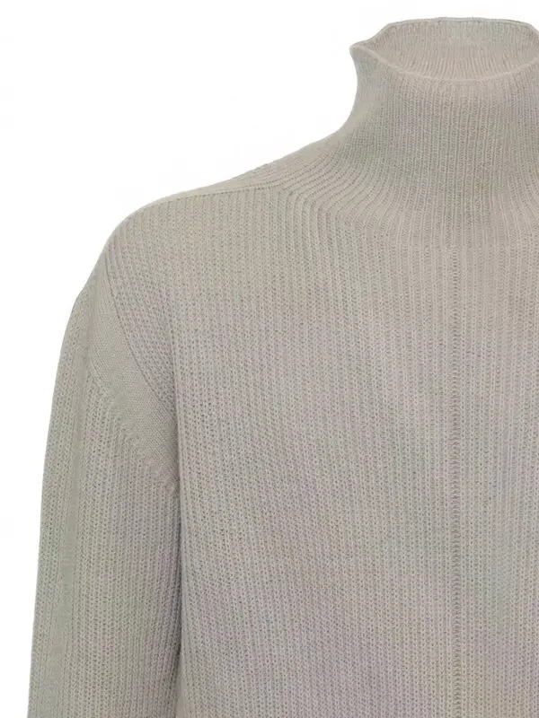 Rick Owens Ribbed-knit High-neck Sweater