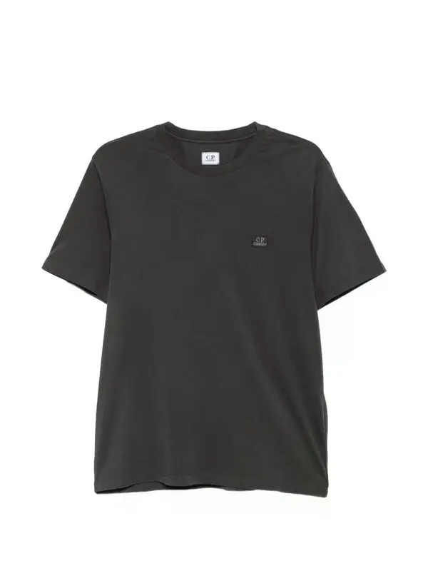C.P. COMPANY Logo-patch T-shirt
