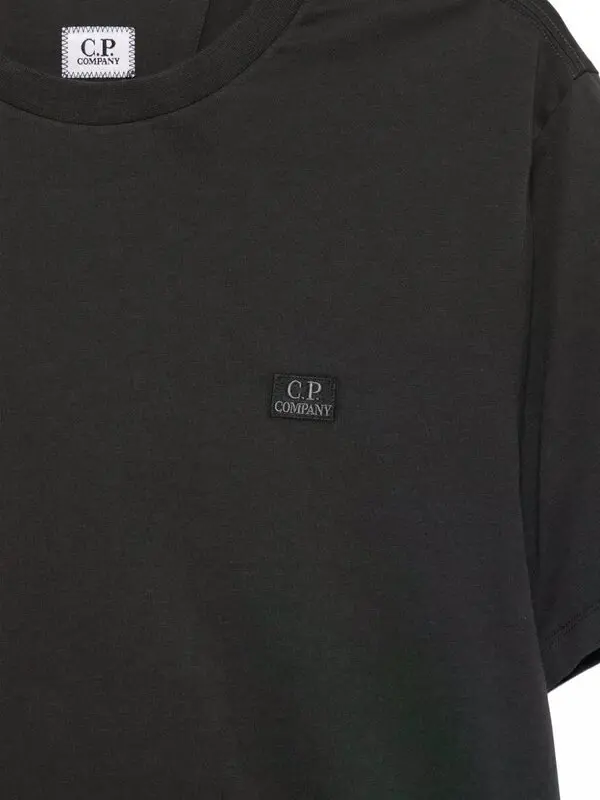 C.P. COMPANY Logo-patch T-shirt