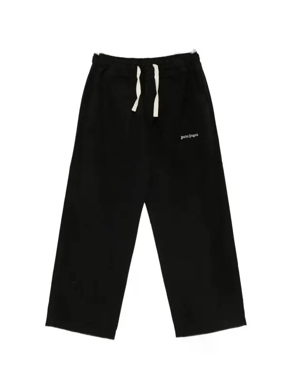 Palm Angels Logo-print Drawstring Trousers