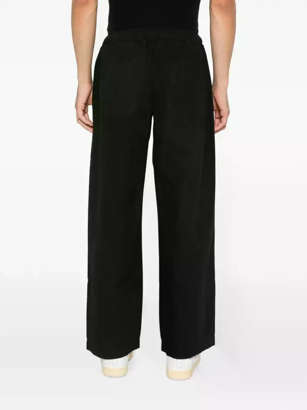 Palm Angels Logo-print Drawstring Trousers