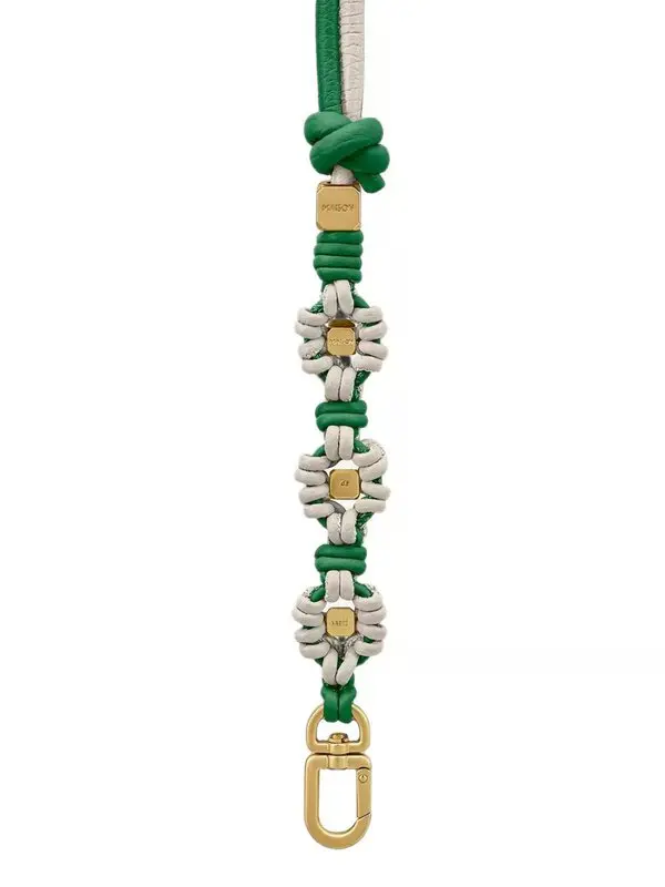 MAISON DE SABRE Twist Leather Bag Handle - Green