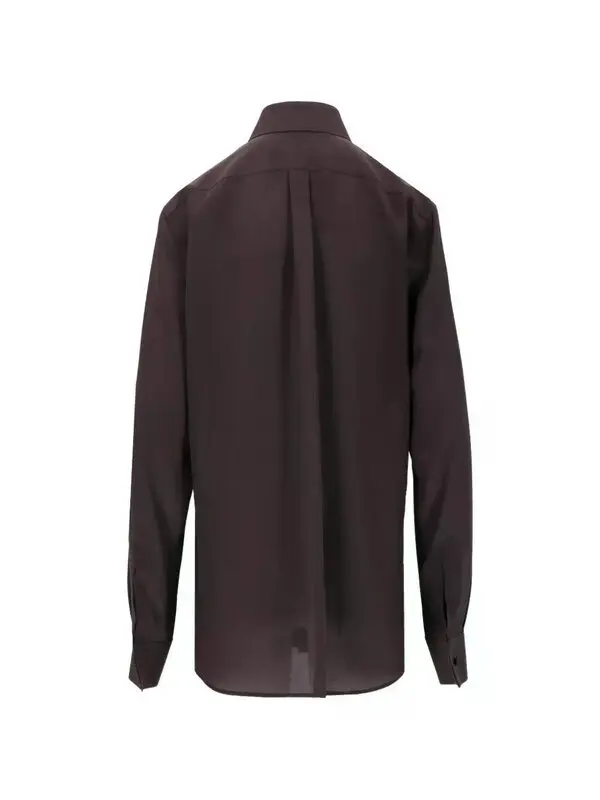 Dolce & Gabbana Silk Long-sleeve Shirt