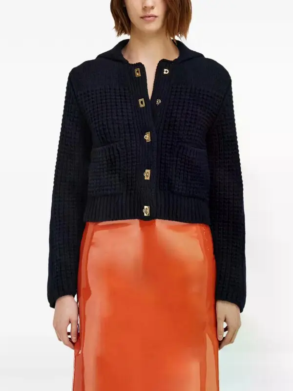 FERRAGAMO Cardigan With Gancini Buttons