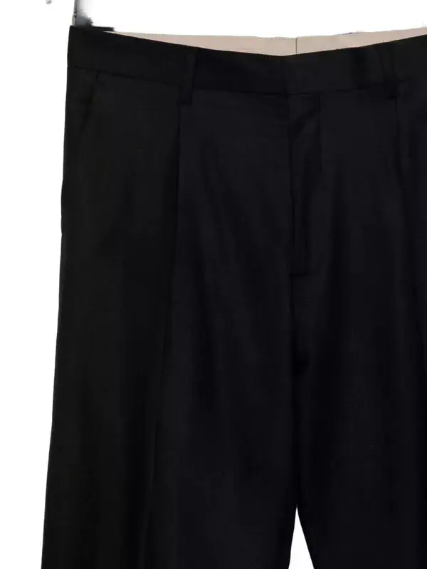 COSTUMEIN Pleated Straight-leg Trousers