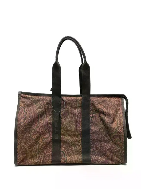 Etro Paisley-print Holdall - Brown