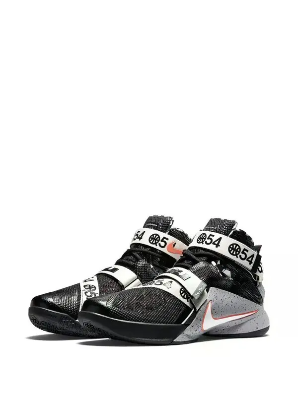 Nike Lebron Soldier 9 Quai 54 Touch-strap Sneakers